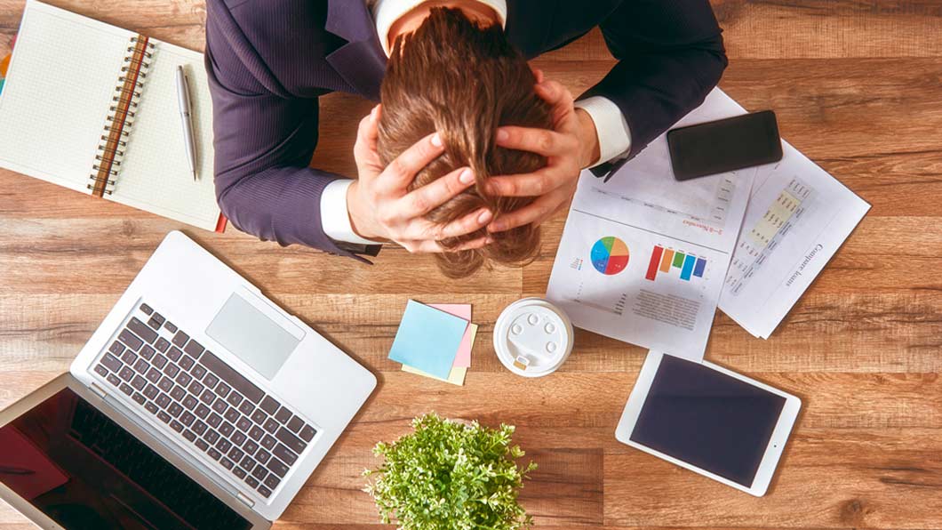 Tech stress at work - Director of Finance Online